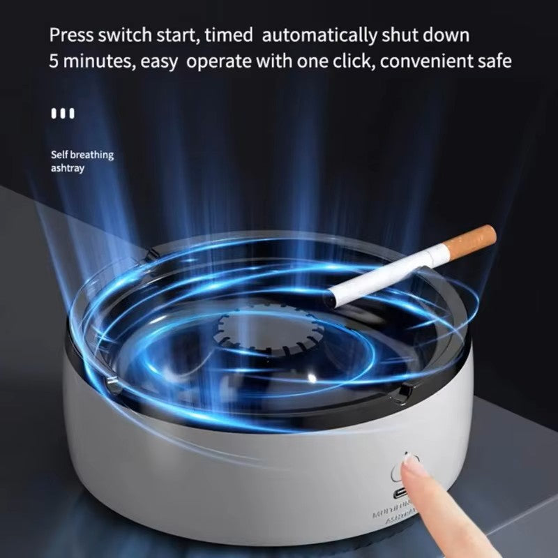 Multipurpose Portable Ashtray Air Purifier - Smart Smokeless Ashtray w ...