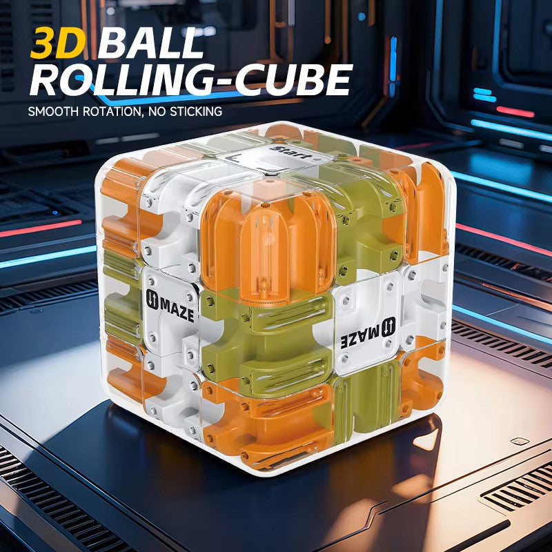 3D Maze Magic Cube – Kids Labyrinth Puzzle Toy, Logical Thinking Intel ...